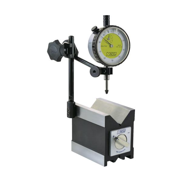 特長●オンオフノブの操作により、Vブロックマグネット部の磁力の入切ができます。●さまざまな形状のワークをしっかりと保持します。●ノガ社独自のホルダーとの組合わせによって、工作機械回りの様々な機械加工の要求に応えます。●Vブロックマグネットと...