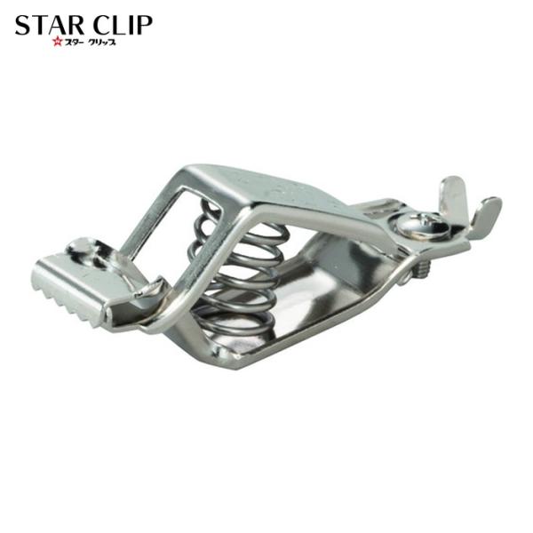 STAR CLIP クリップ|特長:くわえる力が強く、安全・正確・迅速に電路の接続ができます。