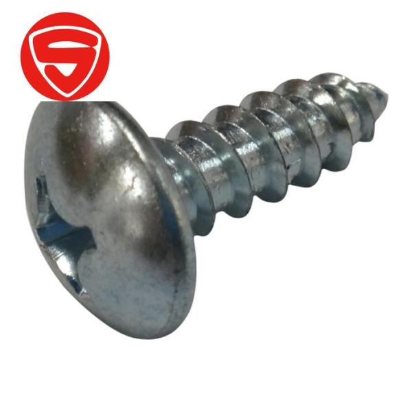 特長●部材にめねじが切られていなくても締結可能なネジです。●ナベ頭より頭部の径が大きくより強い締め付けが必要な際に向いています。用途●木材・薄鋼板・ハードボードなどに。