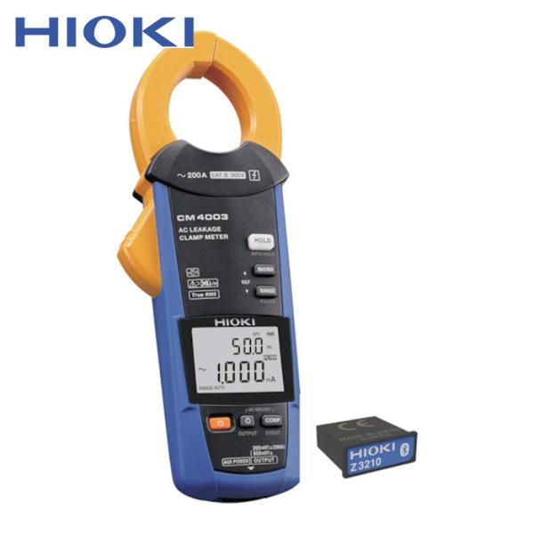 HIOKI デジタルクランプメーター(漏れ電流計測用)|特長:ワイヤレスアダプタZ3210セットモデルです。 漏電探査に適したクランプテスターです。 漏れ電流から負荷電流まで測定できる・外部出力機能搭載、記録計と組み合わせて電流波形の観測や...