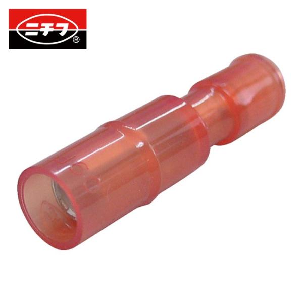 ニチフ 絶縁被覆付接続端子|特長:防水キャップが水をシャットアウトします。 防水性能:防水安全コードIP57です。 (IEC529)。