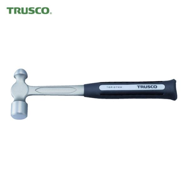 TRUSCO 片手ハンマー|特長:グリップにTPR樹脂を採用しているため、振動を吸収し作業時の痛みを軽減します。 木柄と比較して滑りにくく、疲れにくい仕様です。