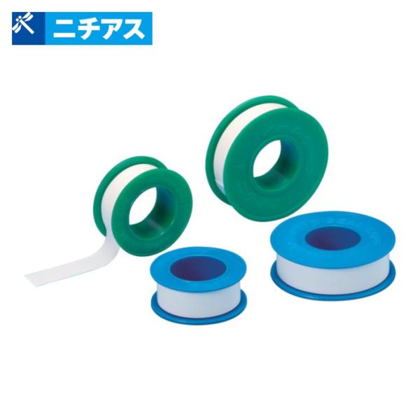 ニチアス シールテープ|特長:未焼成のPTFEを押出機で押し出し、圧延してテープ状にした製品です。 ねじ継手に巻くだけで簡単にシールできます・摩擦係数が小さくねじ込みが簡単で、焼付もなく脱着も非常に簡単です。 見掛け密度0。