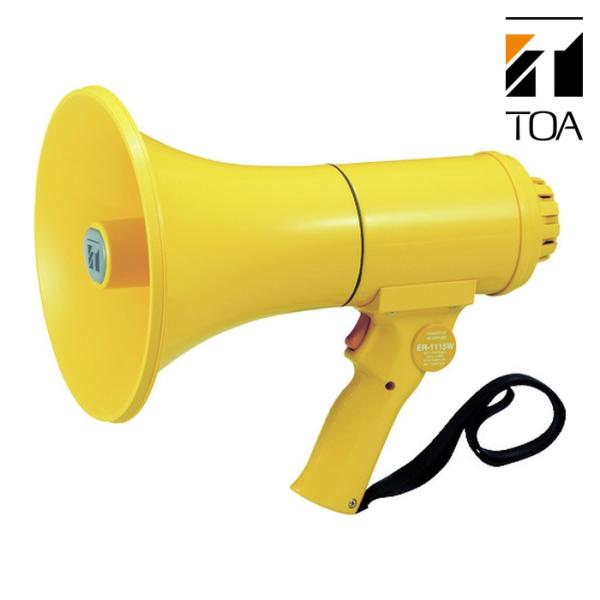 TOA 拡声器|特長:高音質で聞き取りやすい音質です。 主要部分を抗菌処理しています。