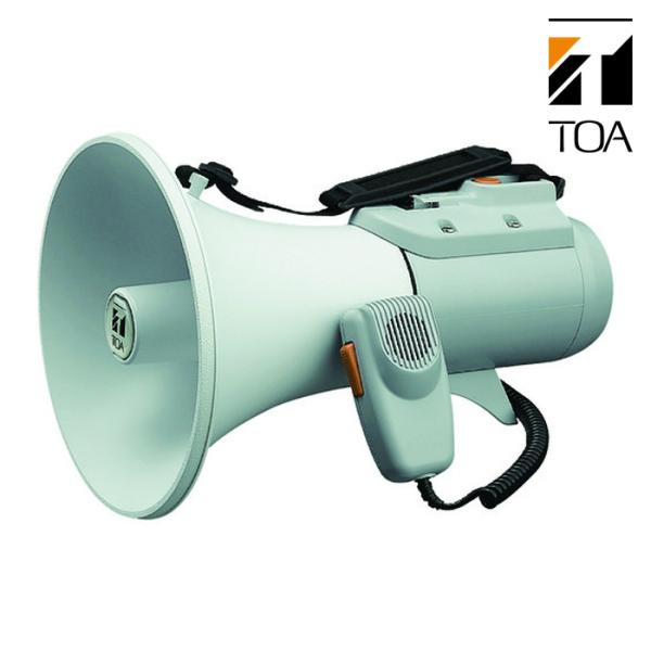 TOA 拡声器|特長:高音質で聞き取りやすい音質です。 主要部分を抗菌処理しています。