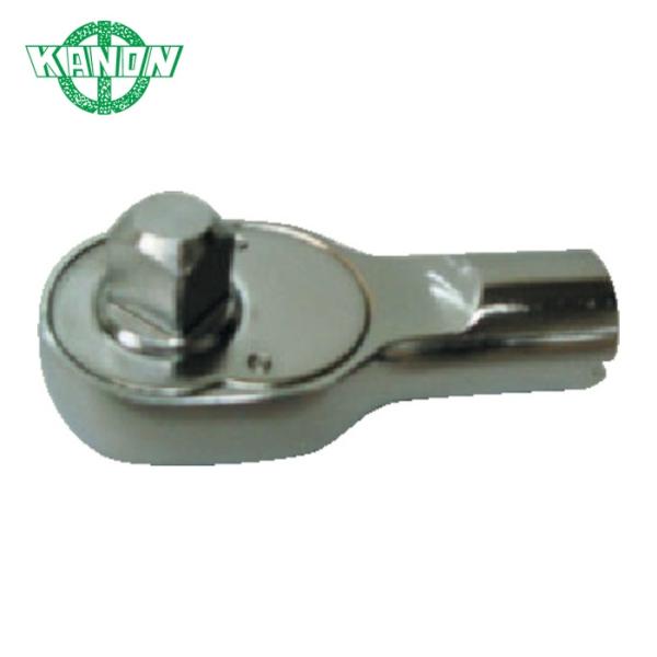 カノン トルクレンチ用交換ヘッド|特長:ヘッド交換式トルクレンチ用ラチェットヘッドです。