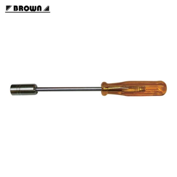 BROWN ソケットドライバー|特長:六角ボルト・ナット着脱専用です。