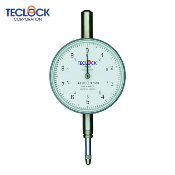 TECLOCK ダイヤルゲージ|特長:読み取りが0。 1mm単位のダイヤルゲージです。