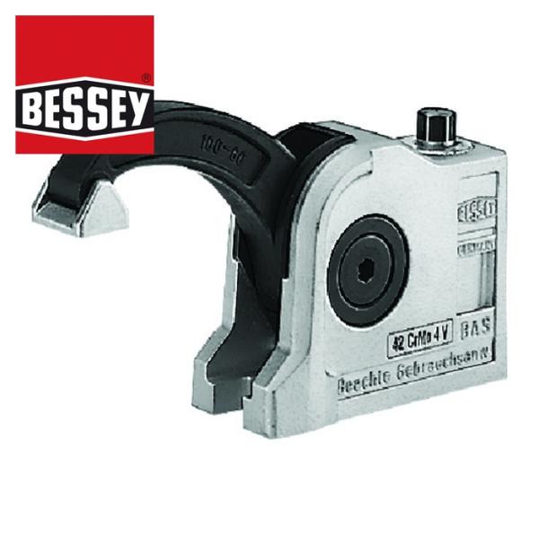 BESSEY クランプ(工作機械用)|特長:非常にコンパクトでパワフルです。 片側から簡単に締め付けられ作業性に優れます。