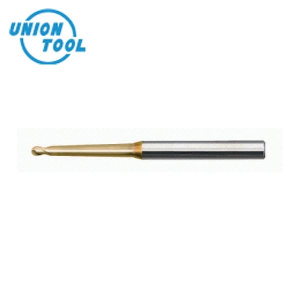 ユニオンツール 超硬ボールエンドミル|特長:改良型テーパーネック形状による高剛性の実現しました。 抜群の耐熱温度と潤滑性を実現したHMコートを採用しています。 65HRCのハイス材も切削可能です。