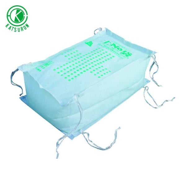 丸和ケミカル 土のう|特長:水に反応して約3分間(725は除く)で膨張し、土の詰め込み作業は必要ありません。 ヒモがついているので、連結できます。