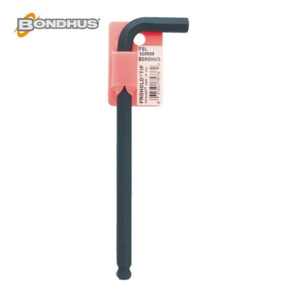 BONDHUS ボールポイント六角棒レンチ|特長:ボールポイントの側面に埋め込んだ特殊ナイロン樹脂がねじをガッチリつかみます。 全サイズにねじつかみ機能がついています(1。 5・2・2。