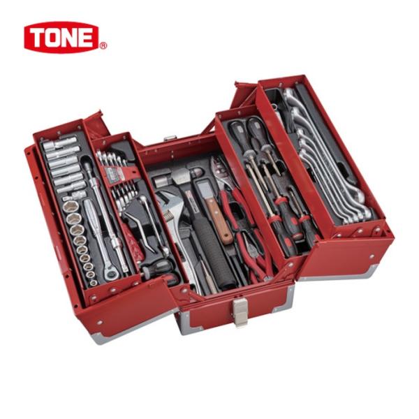 TONE 整備用工具セット|特長:自動車整備向けに、欠かせない工具を厳選した工具セットです。
