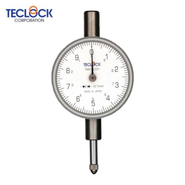 TECLOCK ダイヤルゲージ|特長:小型軽量、取り扱いが容易で高精度のため、長さの測定器として多分野で広範囲にわたって活用されています。