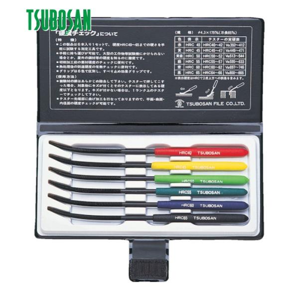 特長●テスターの先端部に曲げ加工を行っておりますので、平面、曲面、内径面の硬度チェックが可能です。●被験材をテスターで押してこすったり、対象物に傷が付く場合、そのテスターに表示してある硬度以下の硬さとなります。●6本入りセットで、硬さはグリ...