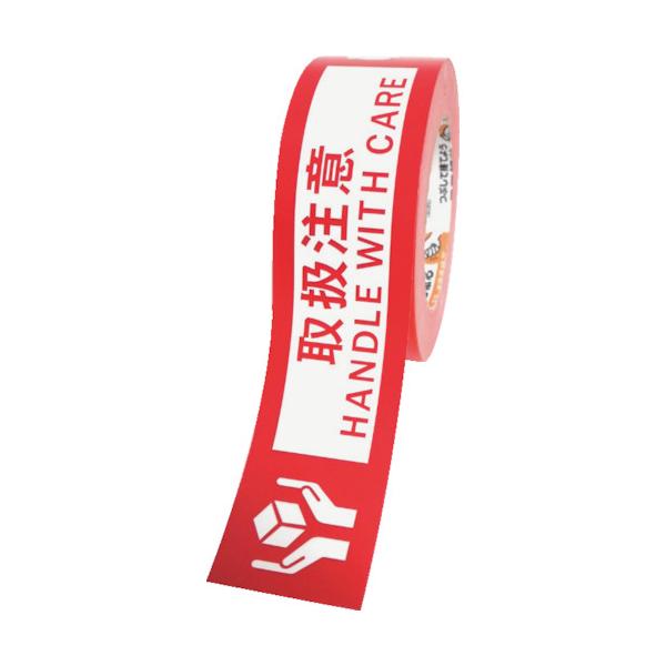 積水 表示テープ|特長:梱包作業と表示作業が同時に行えます。 表示シールとして使えば約250枚使えます。