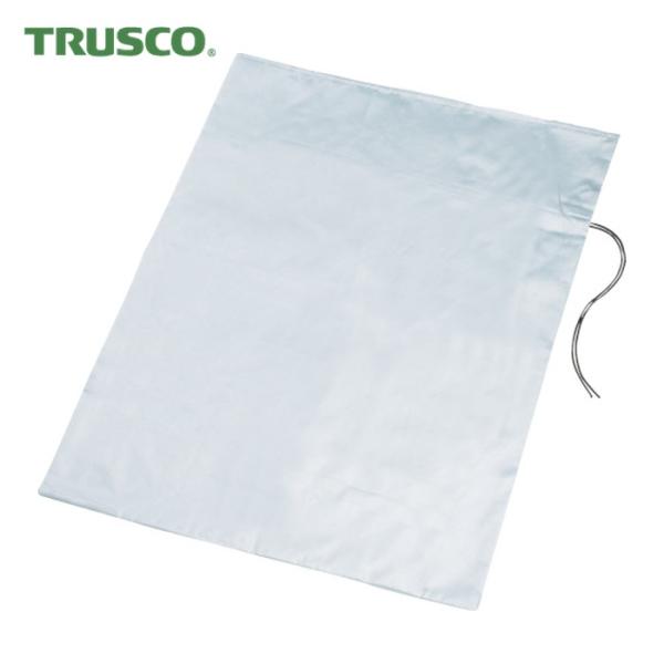 TRUSCO 全閉式工場扇用パーツ|特長:何度も使える薄手生地タイプです。 使用しない時期に工場扇のモーター内にホコリが溜まらないようにしっかり覆うことができます。