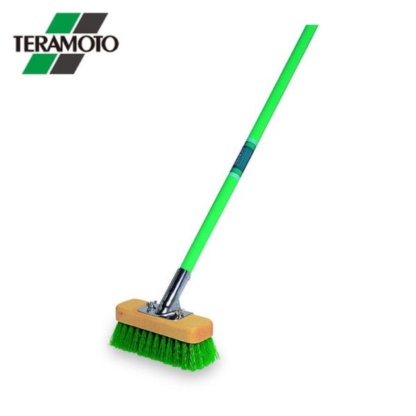 テラモト デッキブラシ用スペア|特長:玄関やガレージ、トイレなど、床の汚れを落とすブラシです。