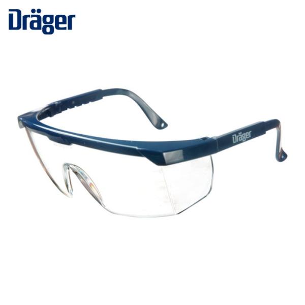 Drager 一眼型保護メガネ(オーバーグラスタイプ)|特長:メガネと併用可能です。 曇り止め加工が施されています。