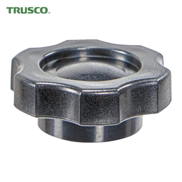 TRUSCO ノブ|特長:六角形タイプと溝が6つのため、より手にフィットしやすいです。