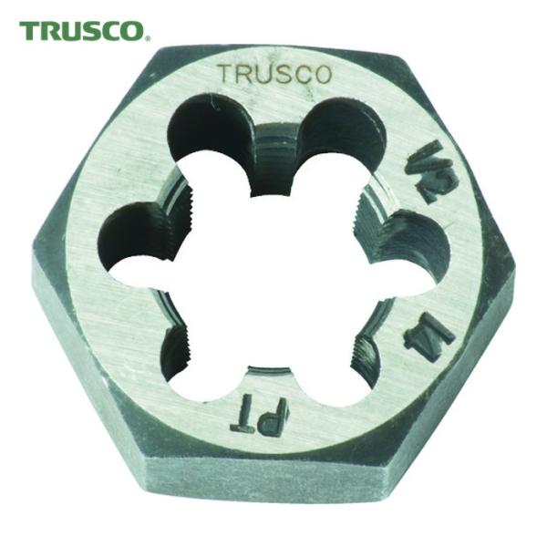 TRUSCO サラエナットダイス|特長:ボルトやねじをさらえる(きれいにする)時に使用します。 モンキーレンチにて作業ができます。 ねじ山を修正する際の丸ダイスにかわる商品です。