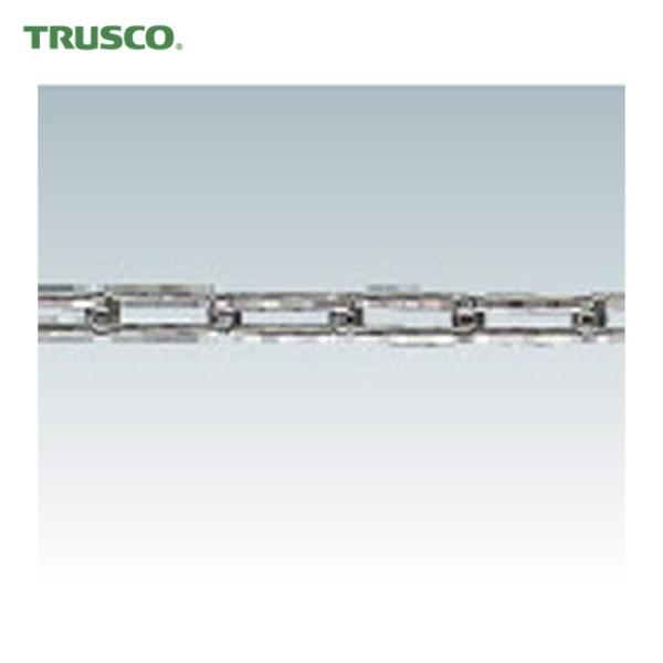 TRUSCO チェーン|特長:ステンレス製でサビにくく、耐久性に優れます。 リンク:溶接止め。
