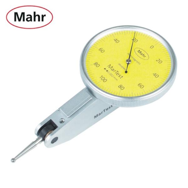 マール テストインジケータ|特長:固定用金具(シャンク)取り外し自由構造により、自在に位置の変更ができます。 内部軸部はすべて、耐摩耗仕様の人工宝石を採用しています。 取付軸は、6mm・8mmの2本付で、取り外し可能です。