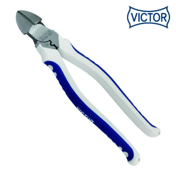 Victor ニッパ(電工用)|特長:圧着機能付で1。 25~3。 5mmを簡易圧着できます。