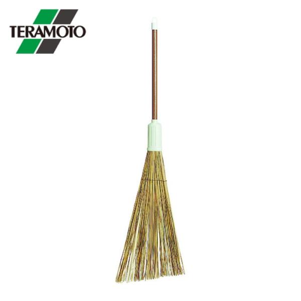 テラモト ほうき|特長:コシが強く落葉などの掃除に最適です。