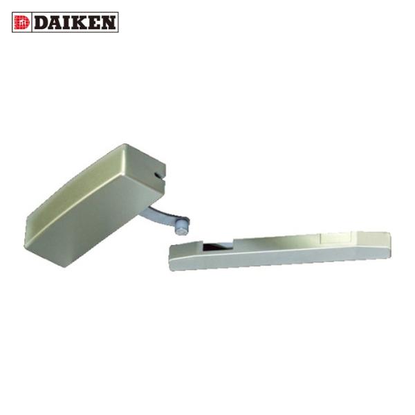 DAIKEN ドアクローザ|特長:ブレーキ機能により扉がゆっくり自動で閉まるので、「バタン」という衝突音が小さくなり、防音対策に効果的です。 引き込み機能をOFF操作にすれば、扉を常にフリーの状態で使用できます。 左右勝手の組み替え変更可能です。
