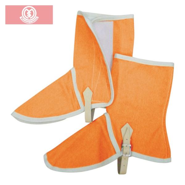 特長●500℃で炭化する高耐熱繊維を使用しており、溶融や収縮を起こしません。●耐熱性・強度・難燃性に優れたメタ系アラミド製裏地付です。●洗濯や摩耗による難燃性能の劣化もほとんどありません。●ナイロン・エステル繊維と比べ、2倍以上の強度があり...