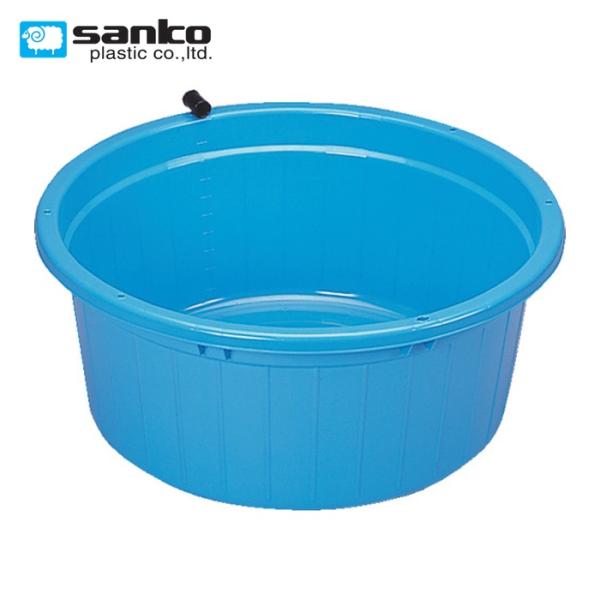 SANKO pla 丸槽|特長:野菜の泥落としや園芸、ペットのシャンプーなど、様々な湯王とで活躍します。 ホースジョイナー付きで、おひとりでの作業にも安心です。