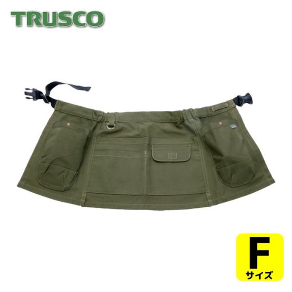 特長●６つの便利なポケット付きエプロンです。●ベルト部分はプラスチックのバックル仕様で着脱が楽で、長さ調整可能です。●サイドにスリットが入っており動きやすいです。