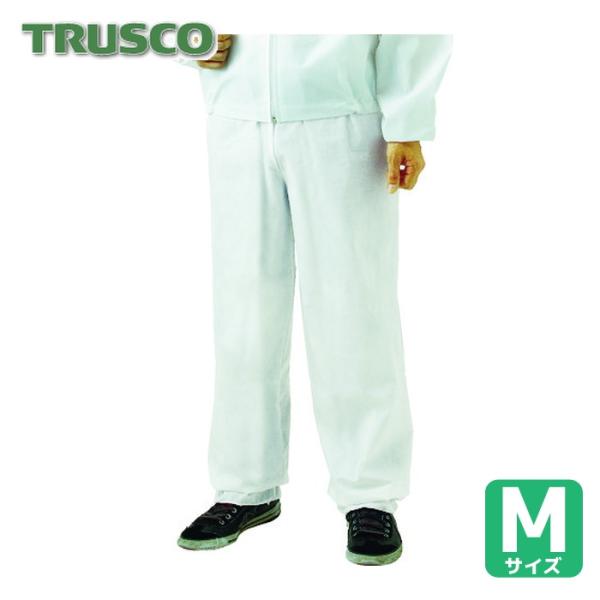 TRUSCO 使い捨て保護服|特長:前部は、表面コートしていますので油汚れやホコリが付きにくく浸透も防ぎます。 背面部は、通気性に優れ蒸れにくくなっています。 焼却処分しても有害ガスが発生しません。