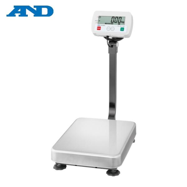 A&amp;D 防じん・防水型デジタル台はかり|特長:IP68に準拠した防じん・防水構造です。 ステンレス製(SUS430)の計量皿、鉄製計量台です。 スケルトンフレーム構造(鉄):細部まで洗浄しやすく、ゴミ・汚れが溜まらない構造です。