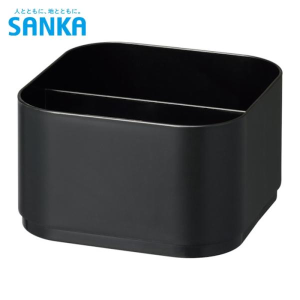 SANKA 収納ボックス|特長:積み重ねても便利な収納ボックスです。 すっきりとしたフォルムで、どんなお部屋にもなじみます。