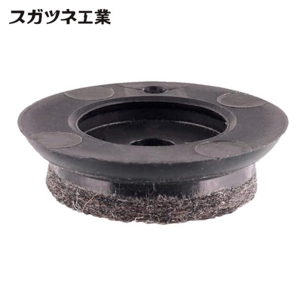 SUGATSUNE イス用クッション|特長:SLIMタイプ専用グライドです。 傷つきやすい床材に最適です。