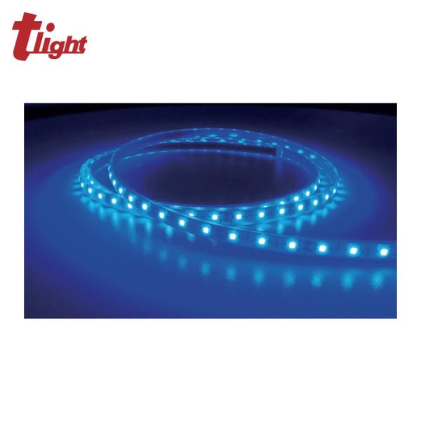 tlight LEDテープライト|特長:DC24Vテープライトです。 品質安定性の高い日亜化学工業製LEDを使用しています。 超軽量で幅13。