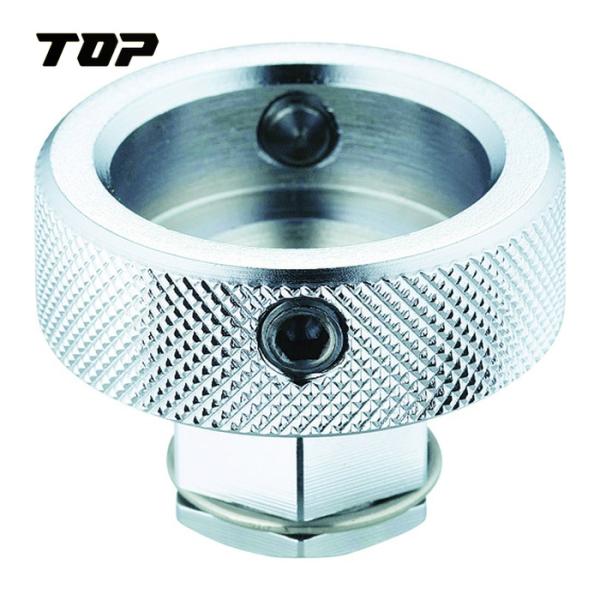 TOP ねじ山修正工具|特長:全ねじを修正することが可能な、修正工具です。 ラチェットレンチと接続し簡単に修正可能です。 六角軸シャンクで電動ドリルにワンタッチで取付可能です。