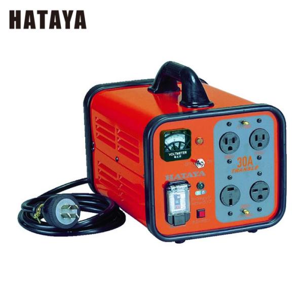 ハタヤ トランス|特長:使用機器に適した電圧を作る変圧器です。 100V・200Vどちらでも必要な電源を供給します。