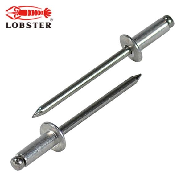 エビ ブラインドリベット|特長:片側から複数の母材をワンアクションで締結できます。 溶接に比べて作業の省力化や生産性の向上にメリットがあります。 溶接に比べて作業の省力化や生産性の向上にメリットがあります。