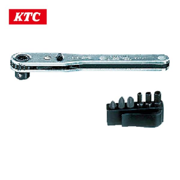 特長●切替レバーにより左右両方向でのラチェット操作が可能です。●ギヤを指先で回すことで早回しが可能です。●軸対辺6.3mmのビットが使用できます。用途●汎用工具