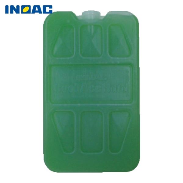 イノアック 保冷剤|特長:繰り返し使用可能なプラスチック容器タイプです。 21°Cの冷凍庫で、24時間で凍ります。