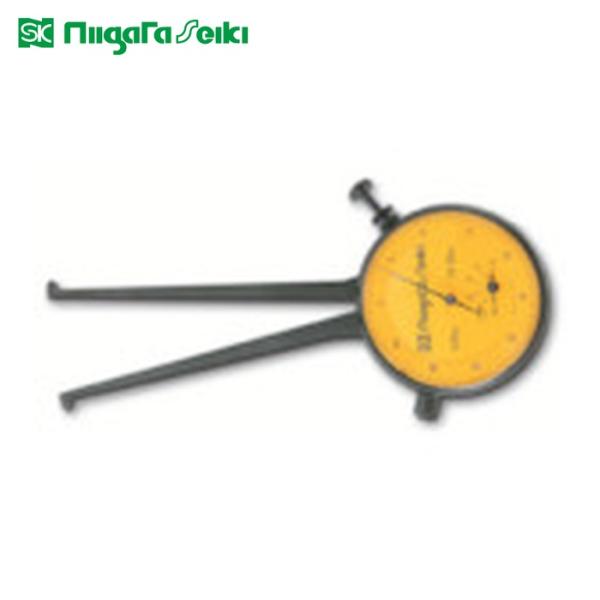 SK ダイヤルキャリパーゲージ|特長:穴の直径、特殊形状の内径測定に便利です。 小型軽量、ワンタッチ操作で作業時間を短縮します。 ショックプルーフ機構付です。