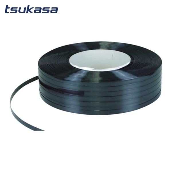 ツカサ PPバンド|特長:ポリエステルの特性を生かした、強靭、かつ、低伸度のバンドです。 引締め保持力に優れています。 耐候性・耐薬品性・耐水性に優れ、温度差の影響の少ないバンドです。