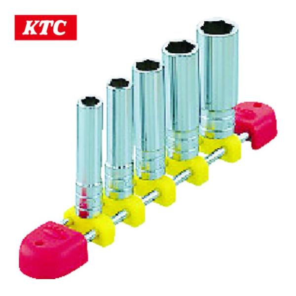 KTC ソケット(ディープ・セミディープタイプ)|特長:KTC独自のパワーフィット形状を口径部と差込角の両方に採用しています。