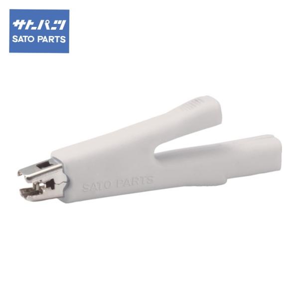 サトーパーツ クリップ|特長:8か所の接点でねじ頭をしっかりと、くわえ込みます。