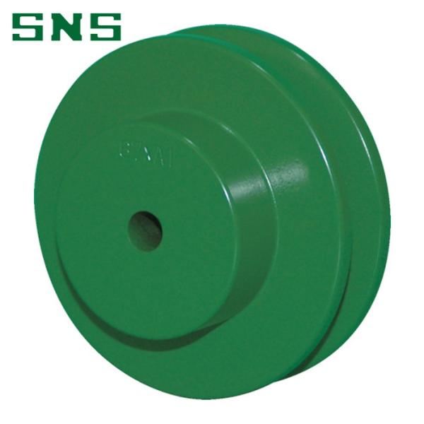 カネミツ プーリー|特長:SNS JIS Vプーリーは全製品をバランシングマシンにかけて、バランスの測定とつり合わせ加工をしておりますので、高精度のつり合い良さを有し、高速回転機器にもそのまま使用していただけます。