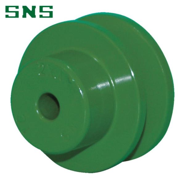 カネミツ プーリー|特長:材質が均一で肉厚が強固なため、安全で扱いやすい製品です。 寸法精度は、JIS規格を参考とし品質管理も万全です。