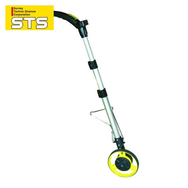 STS ローラー距離計|特長:信頼のデジタル表示です。 バックライト付液晶表示で夜間でも数値読み取りが容易です。 測定値が表示される液晶画面が手元にあるので、数値の確認が容易です。